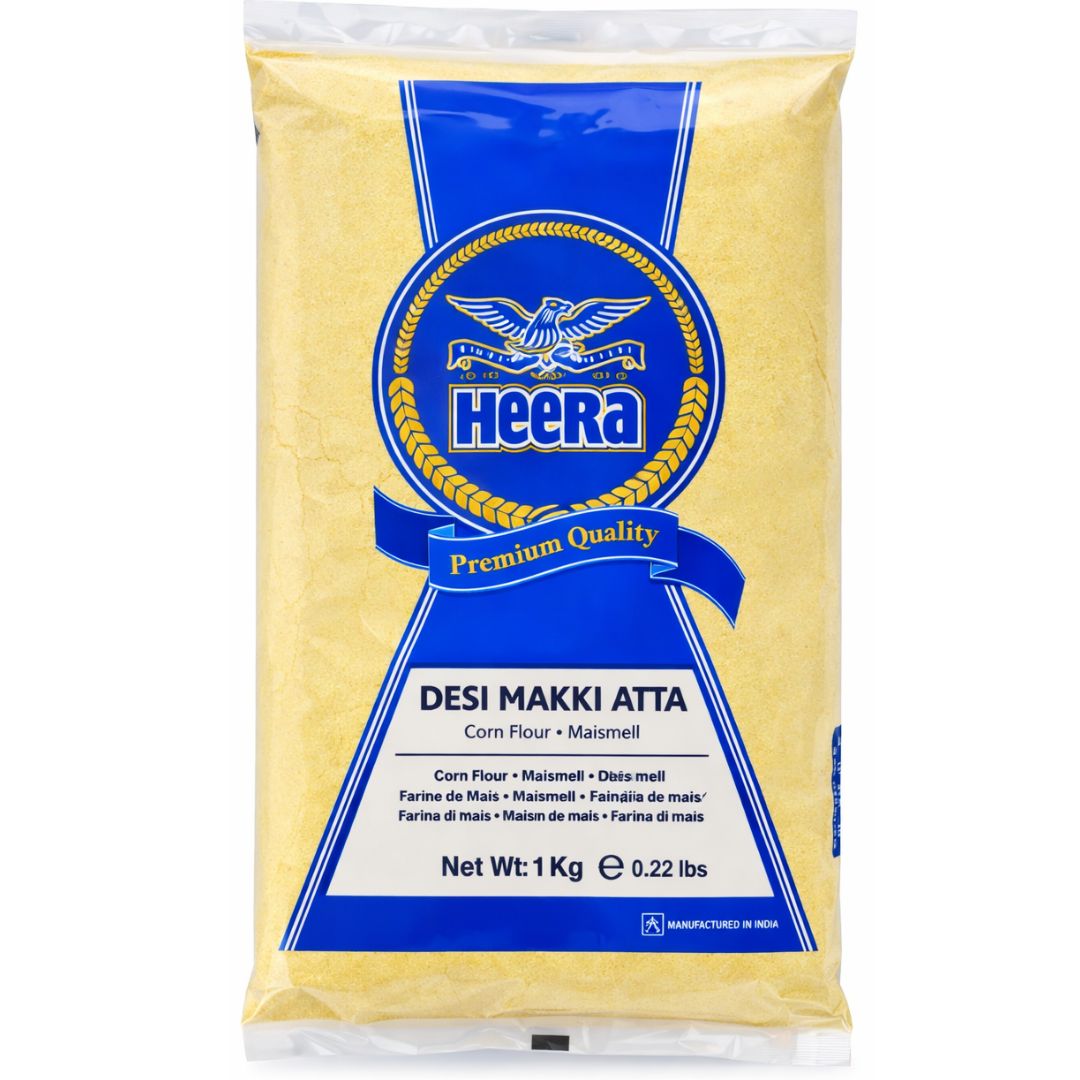 Harina de maíz | Maize Flour | Makki (Makai) Desi Atta 1kg Heera – Desi ...