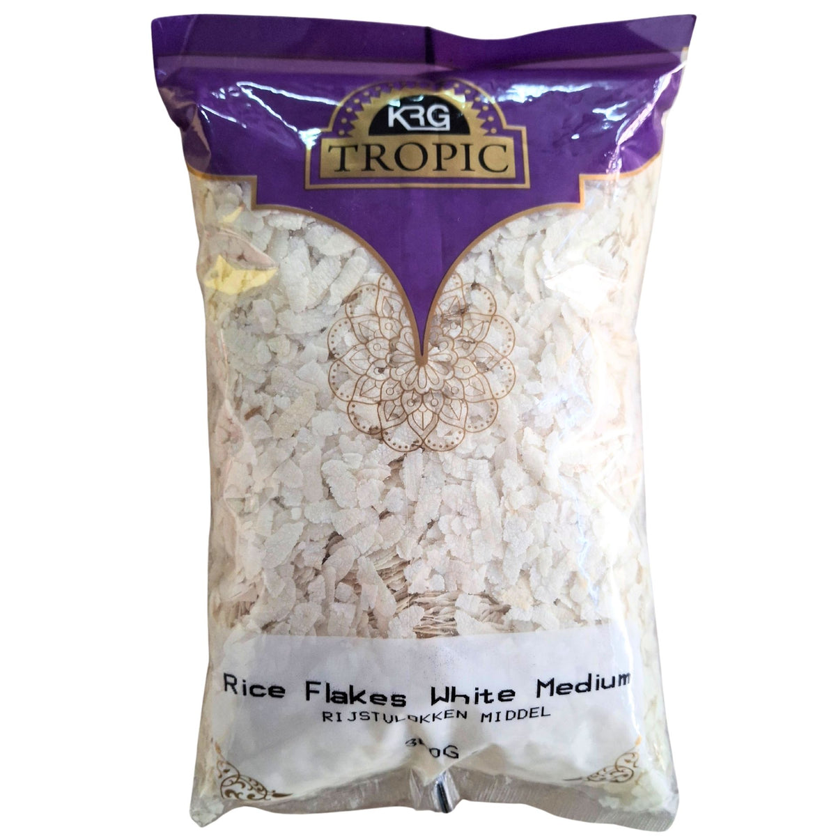 Copos de Arroz | Rice Flakes Medium | Poha Medium 300g KRG | Fast Home ...